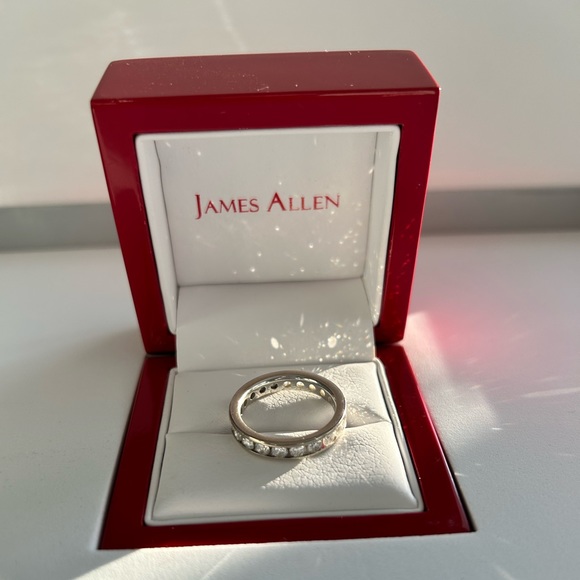 James Allen | Jewelry | James Allen 4k White Gold Ladies 25ctw Channel ...